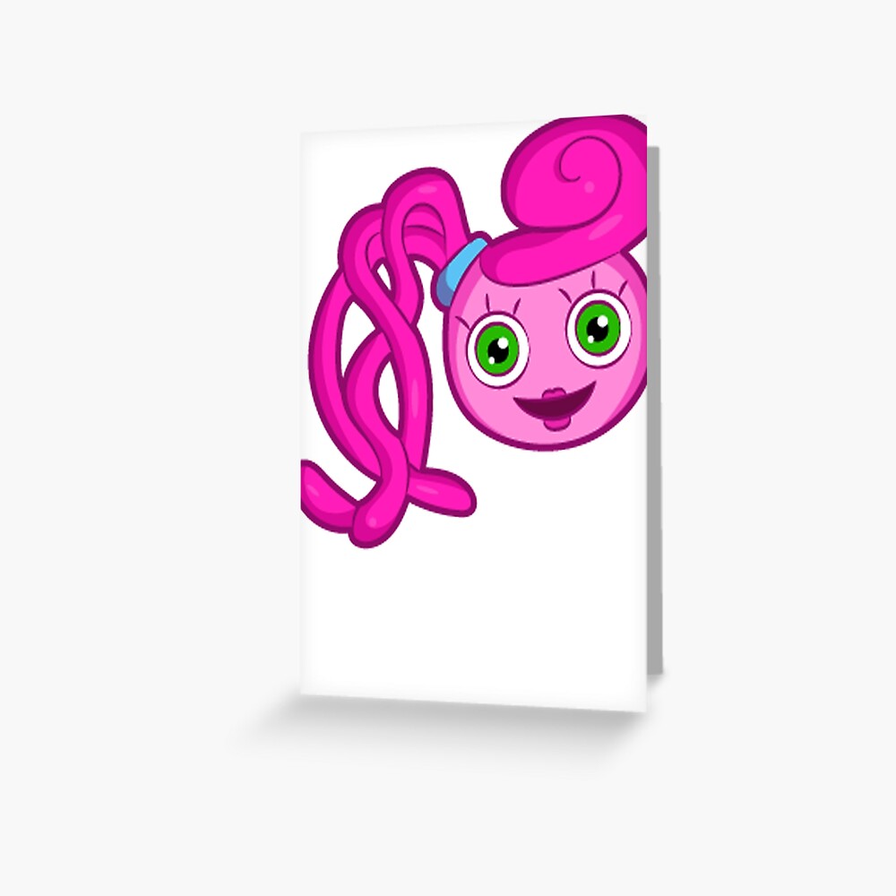 "Poppy Playtime Mommy Huggy Wuggy" Greeting Card by ChristmasNice ...