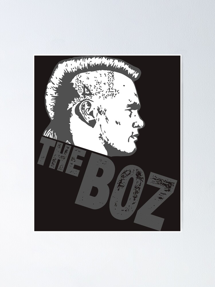 "Brian Bosworth, The BOZ " Poster by Heidiartman | Redbubble