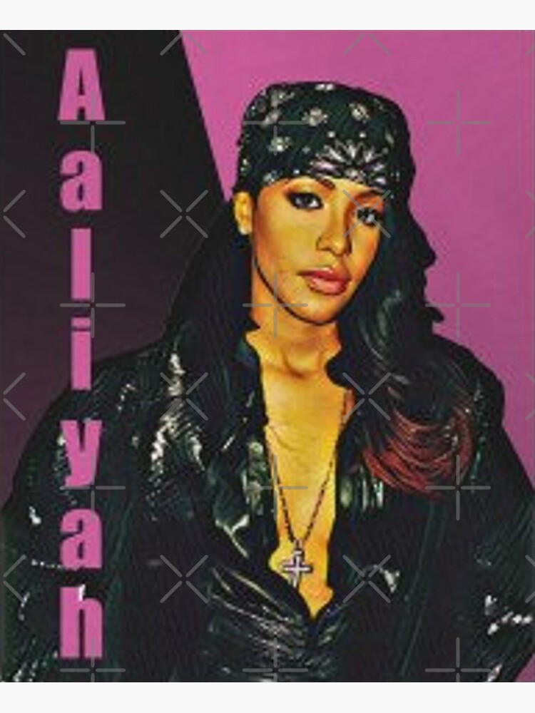 "Aaliyah" Sticker by HaugenOConnor | Redbubble