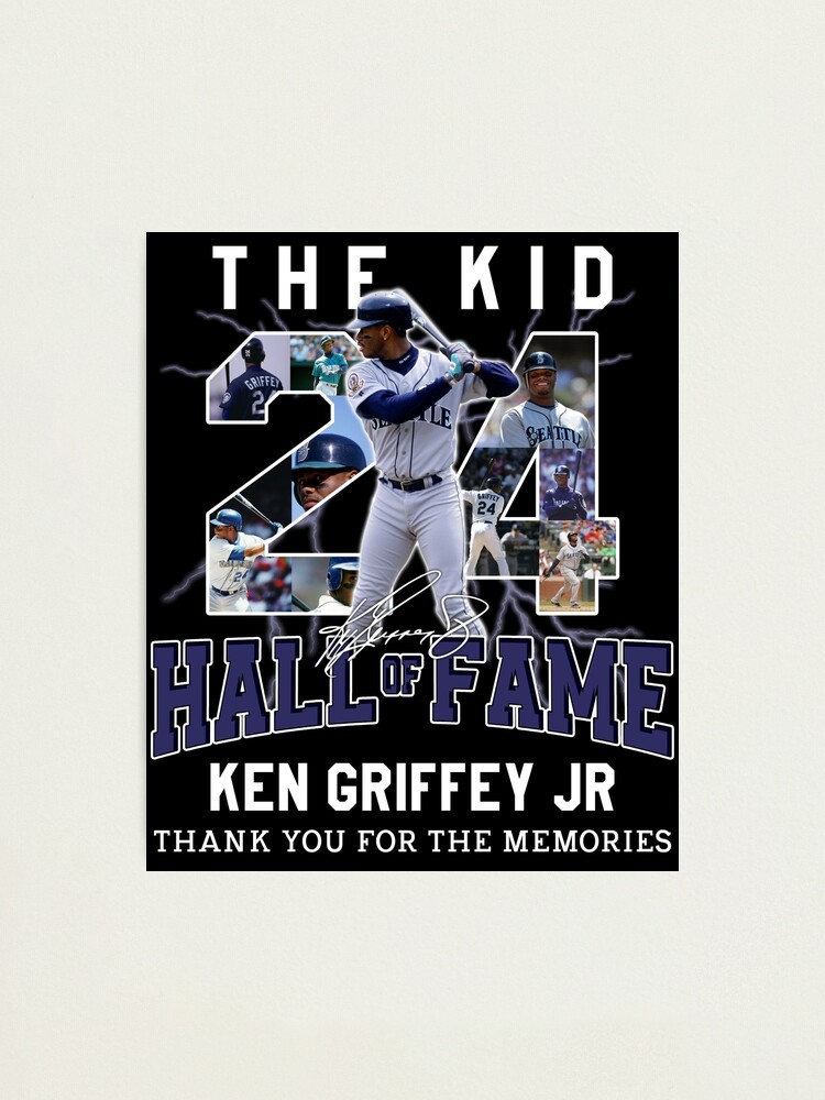 Lámina fotográfica «Ken Griffey Jr The Kid Seattle Baseball Legend ...