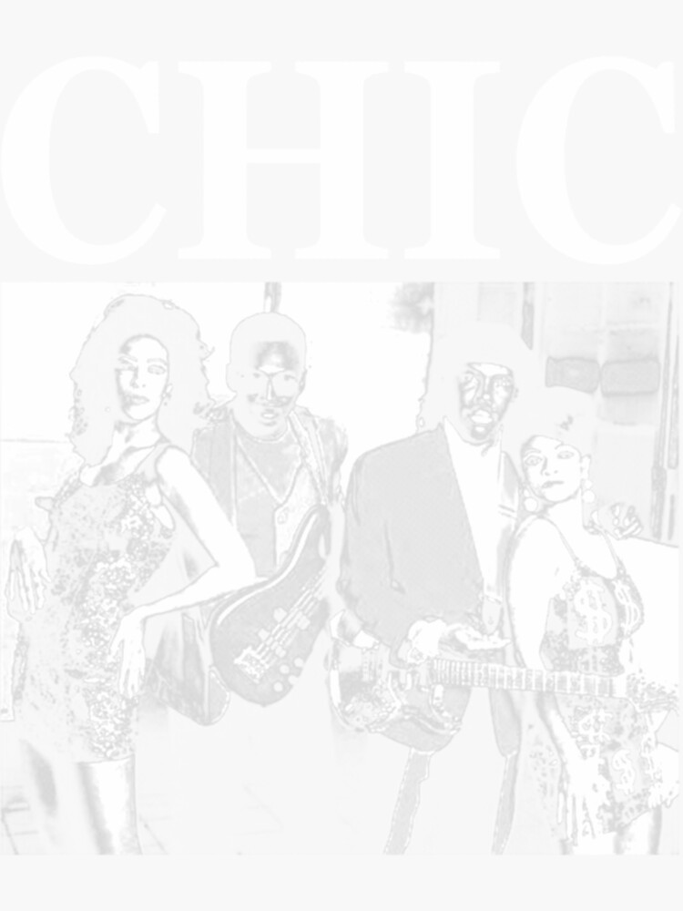 "Chic Band" Sticker for Sale by VanSizej | Redbubble