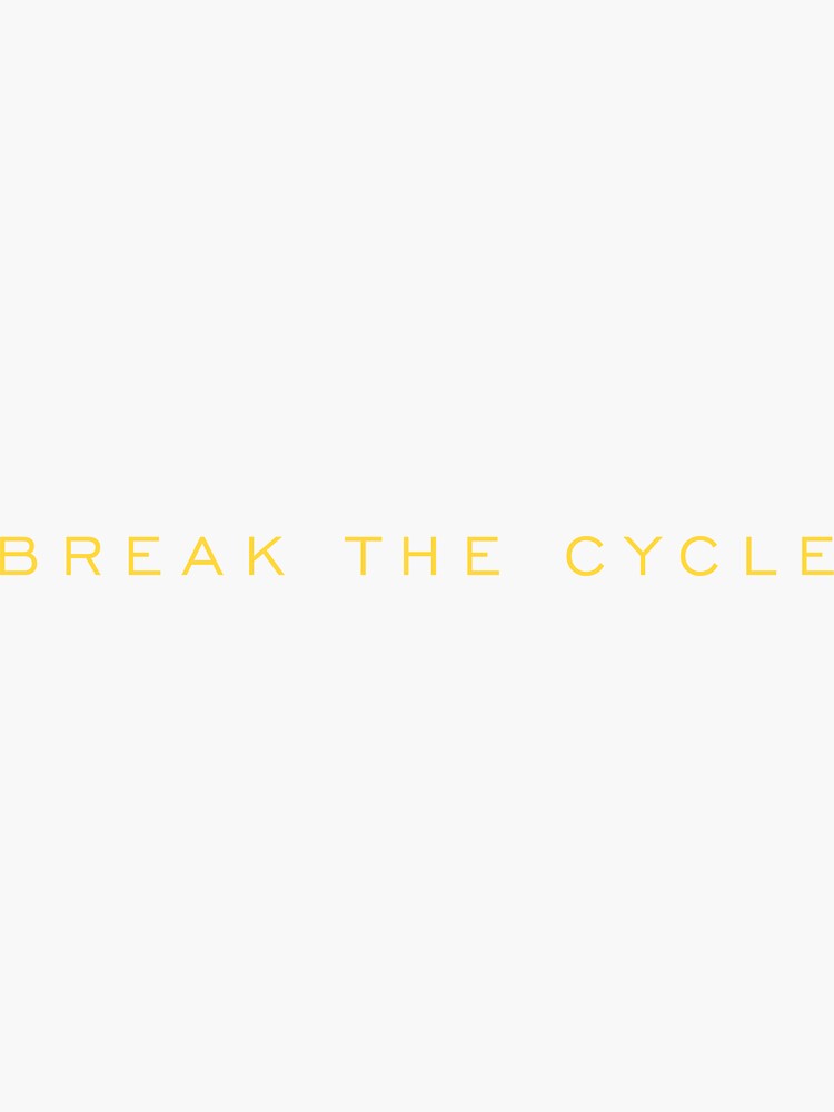 "Returnal: break the cycle" Sticker by riveroffeelings | Redbubble