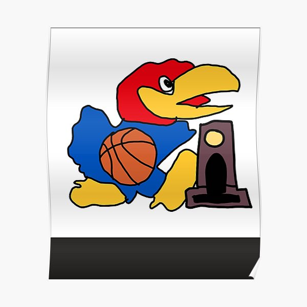 Wall Décor Set of handrawn Jayhawk prints INSTANT DOWNLOAD Jayhawk ...