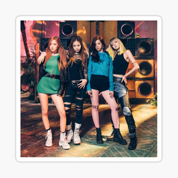 Jisoo Black Pink Stickers | Redbubble