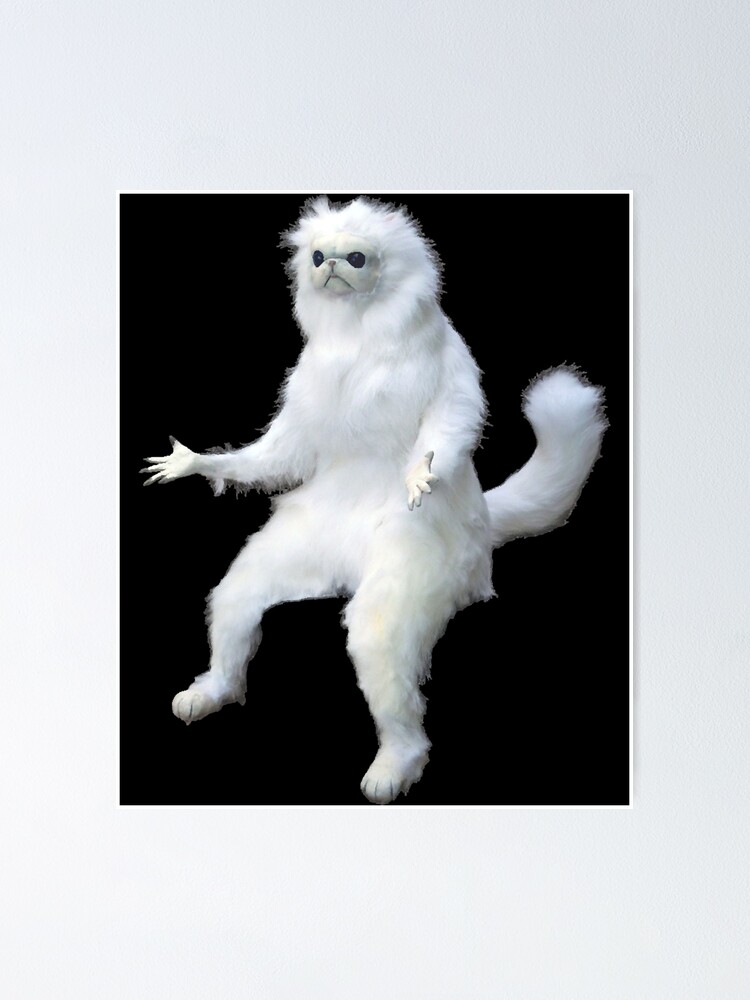 "Persian Cat Room Guardian Meme " Poster for Sale by RANDOLPHROSE ...