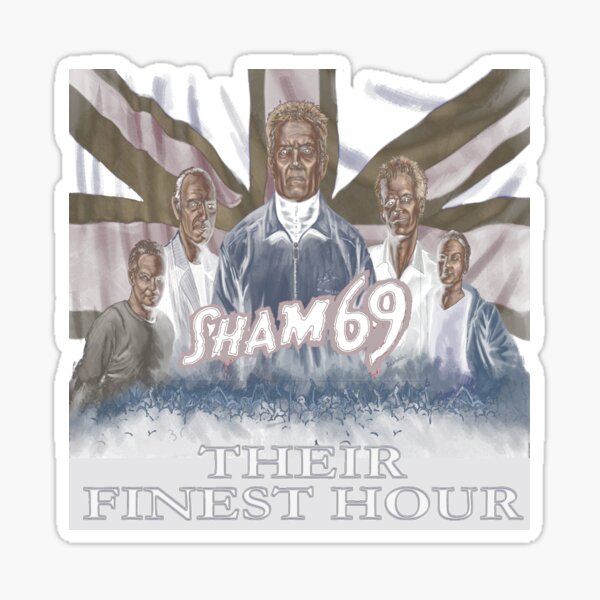 "SKINHEAD SHAM 69" Sticker for Sale by SharonQuigl | Redbubble