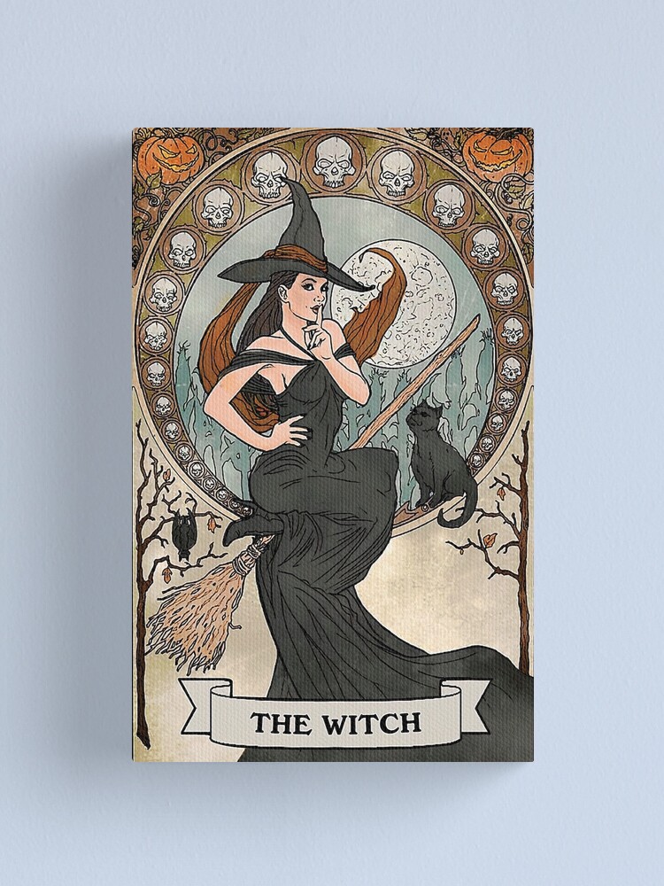 "The Witch Tarot Card Poster, Witch Poster, Witch Art, Witch Wall Art ...