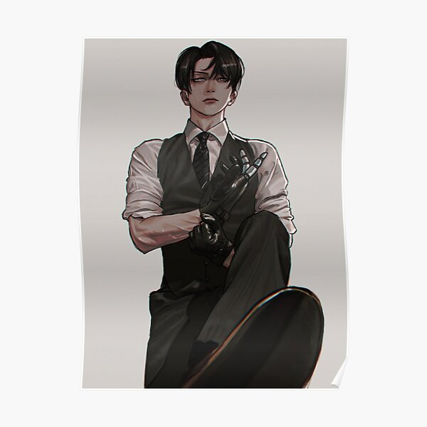 "LEVI (step on me edition)" Poster for Sale by zuyuancesartwo | Redbubble