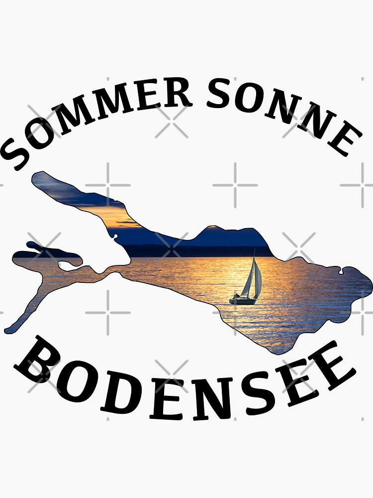 "Lake Constance" Sticker for Sale by DE-Couple | Redbubble
