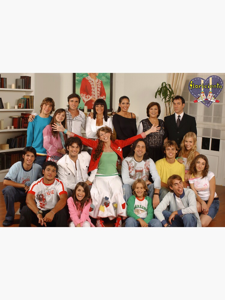 "Floricienta" Sticker for Sale by Vale-tvseries | Redbubble