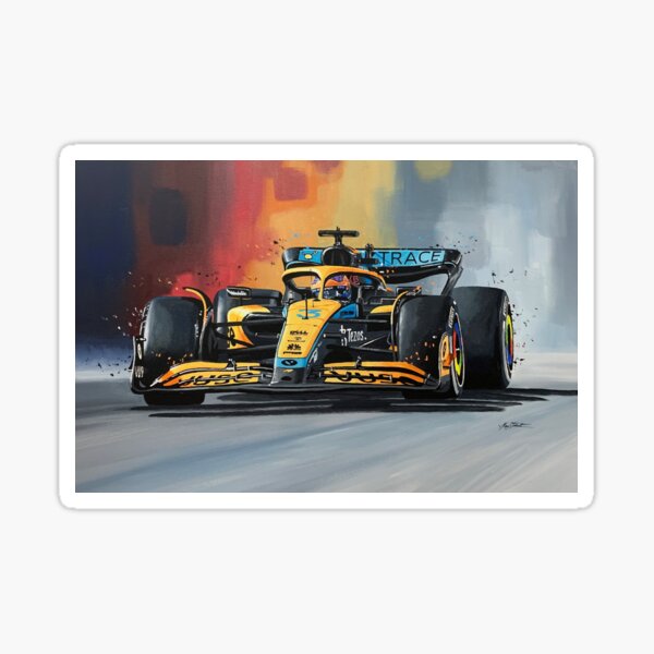 "DANIEL RICCIARDO 2022" Sticker for Sale by Gregtillettart | Redbubble
