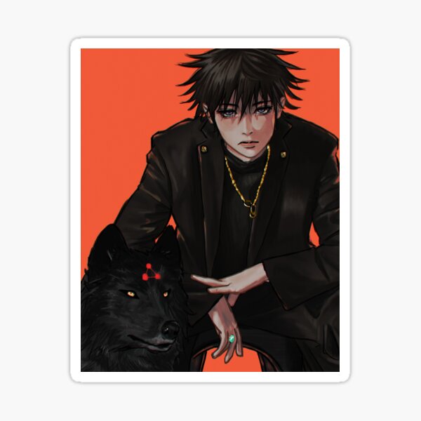 "MEGUMI FUSHIGURO" Sticker by zuyuancesartwo | Redbubble