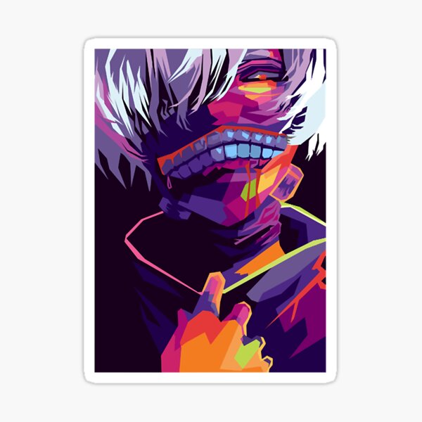 "Kaneki tokyo ghoul gift anime" Sticker by AnnabelleCarr | Redbubble