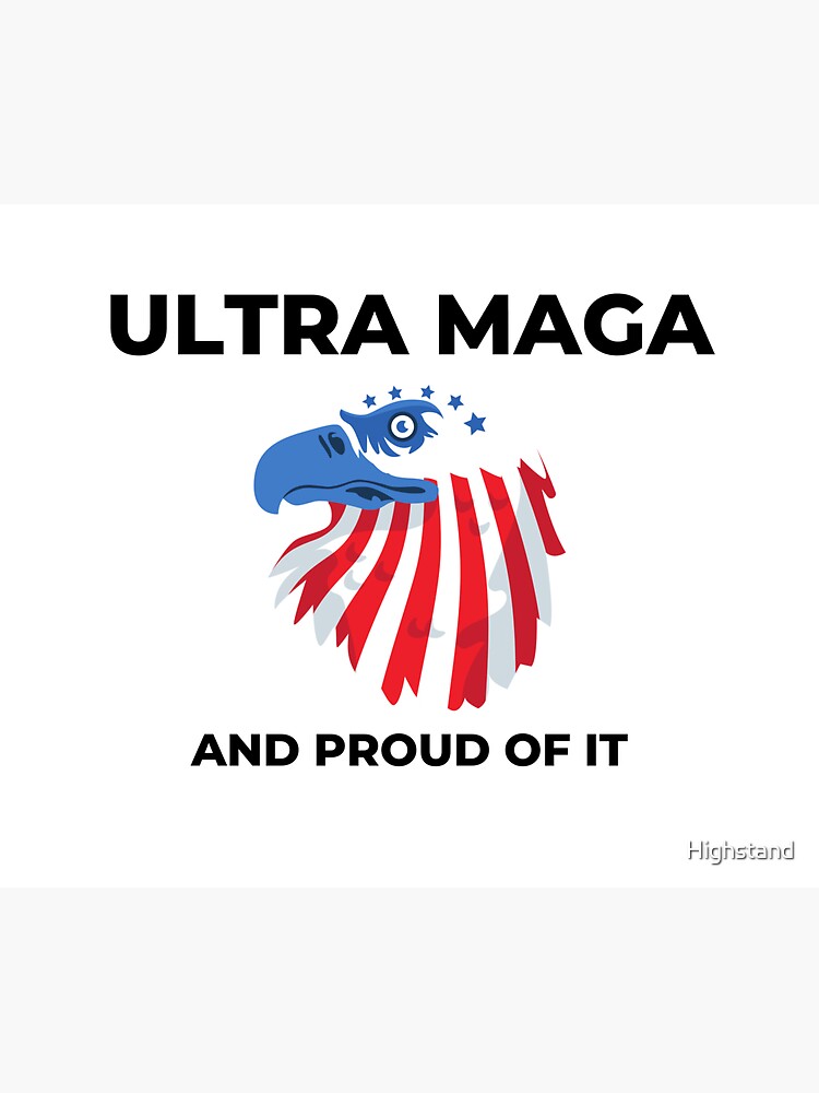 "Premium Ultra Maga" Sticker for Sale by Highstand | Redbubble