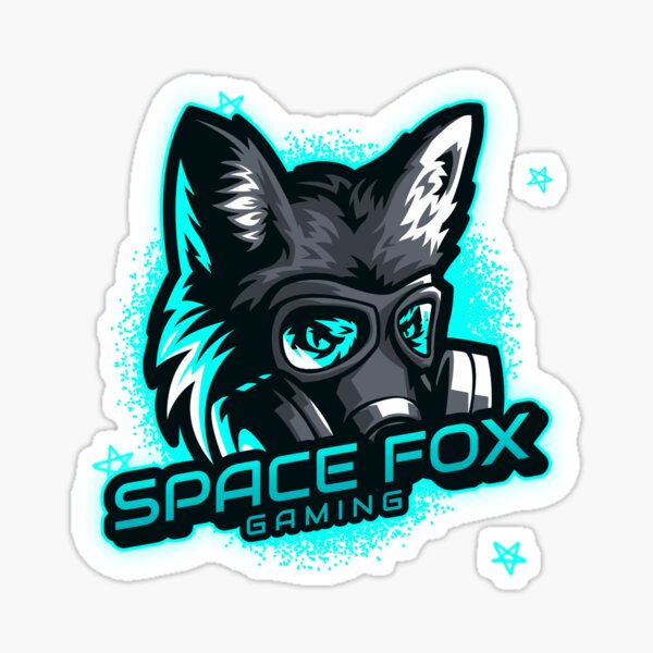 "Space Fox Gaming " Sticker by XISTARLORDXI | Redbubble