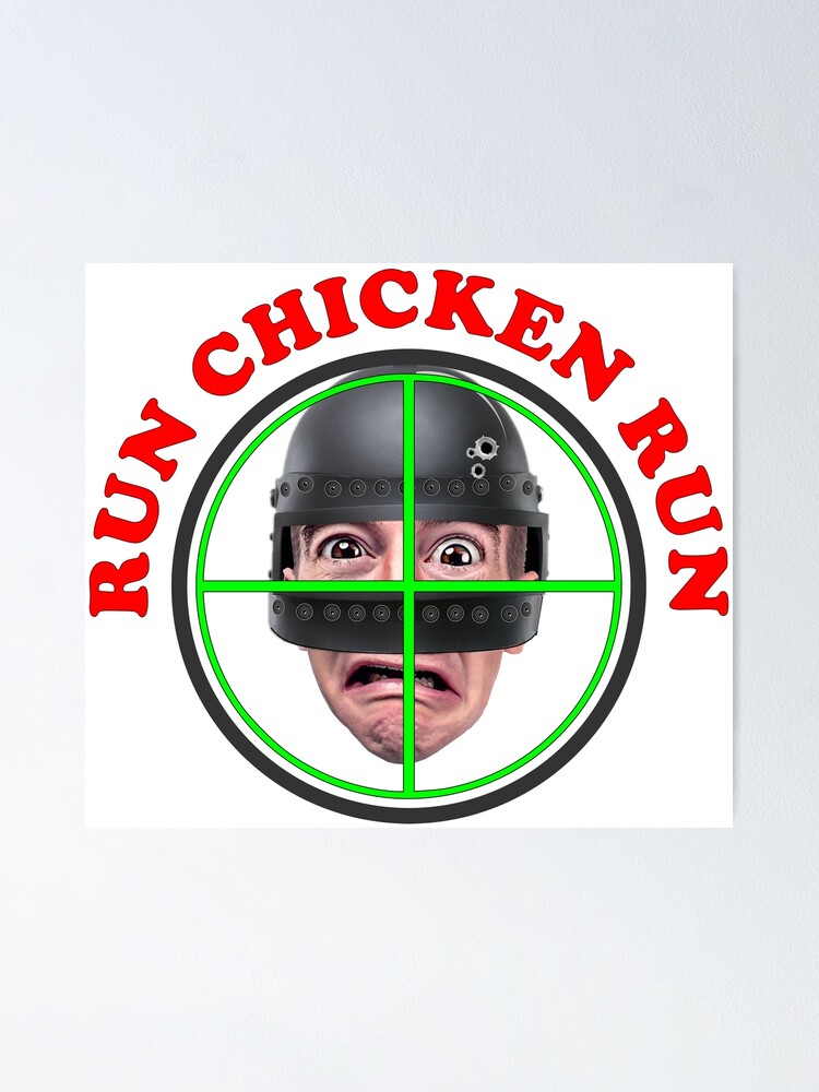 "Gaming: Run Chicken Run" Poster for Sale by Venster | Redbubble