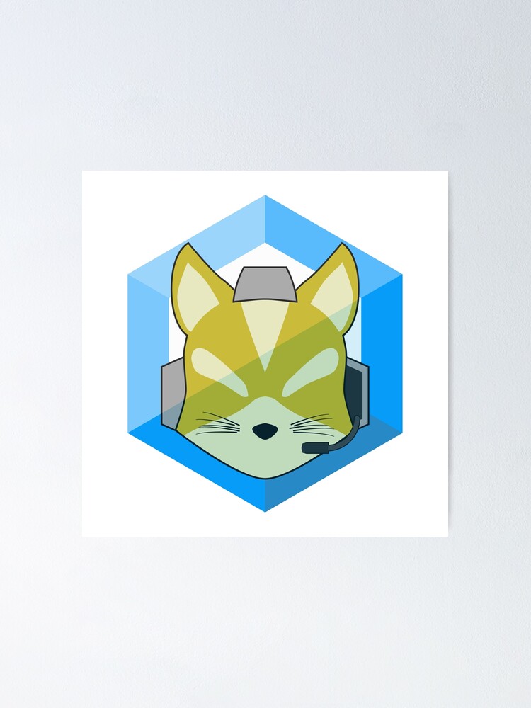 "Fox McCloud" Poster for Sale by MasterXemnas1 | Redbubble