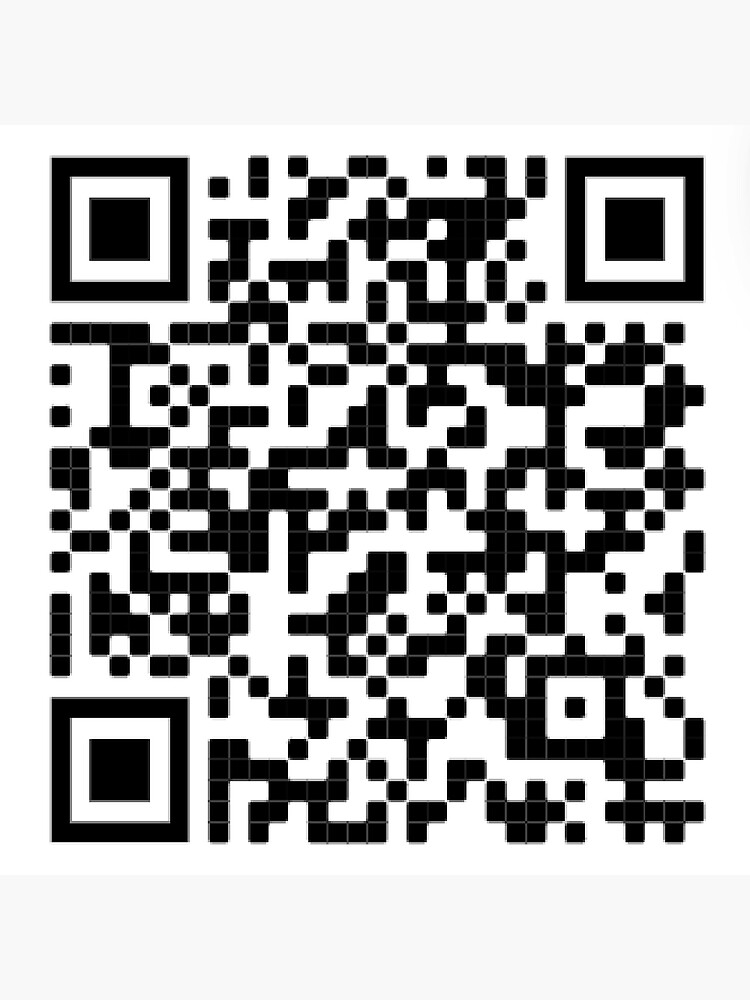 "OH HELLO THERE QR code Sticker" Art Print for Sale by TotalBubble ...