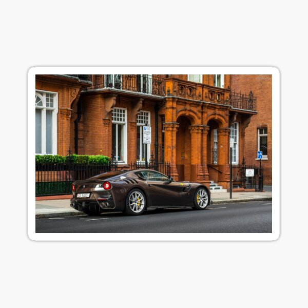 "Ferrari F12 TDF" Sticker by ricoliu | Redbubble