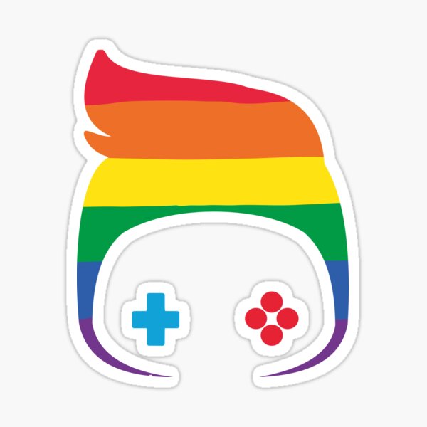 "GAMER LOVE - Ally Pride Flag Gamer" Sticker for Sale by ...