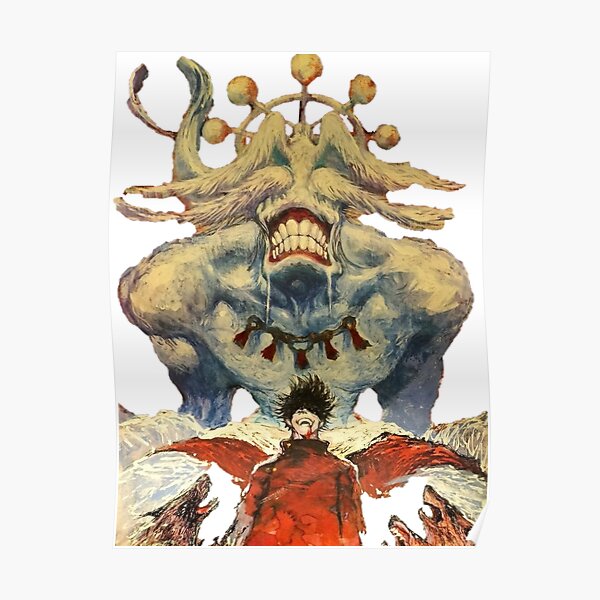 "Megumi Fushiguro and Mahoraga" Poster for Sale by Banzai12 | Redbubble