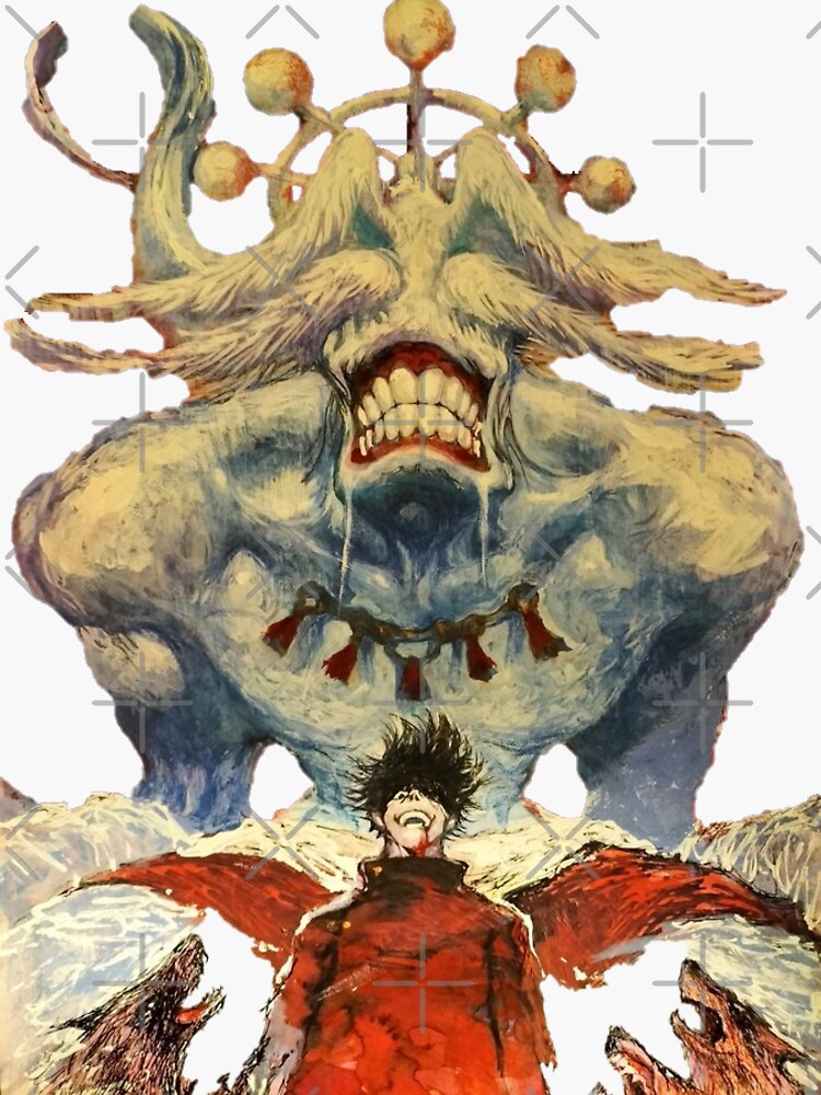 "Megumi Fushiguro and Mahoraga" Sticker by Banzai12 | Redbubble