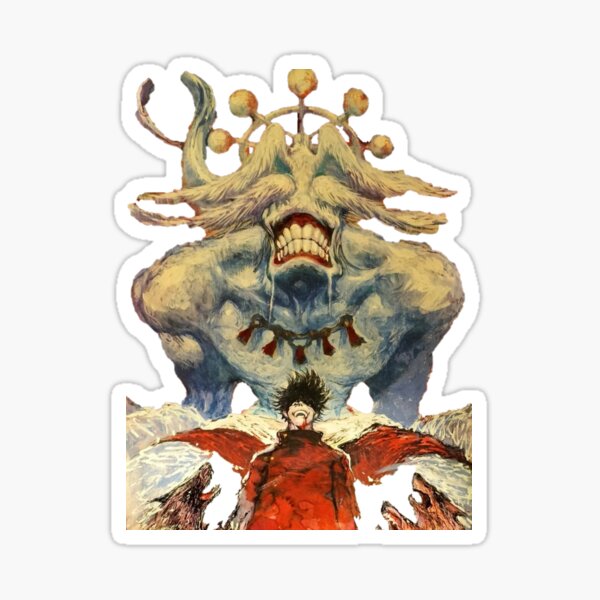 "Megumi Fushiguro and Mahoraga" Sticker by Banzai12 | Redbubble