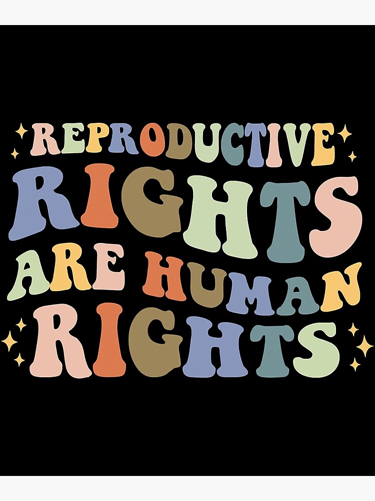 "Aesthetic Reproductive Rights Are Human Rights Feminist" Poster for ...