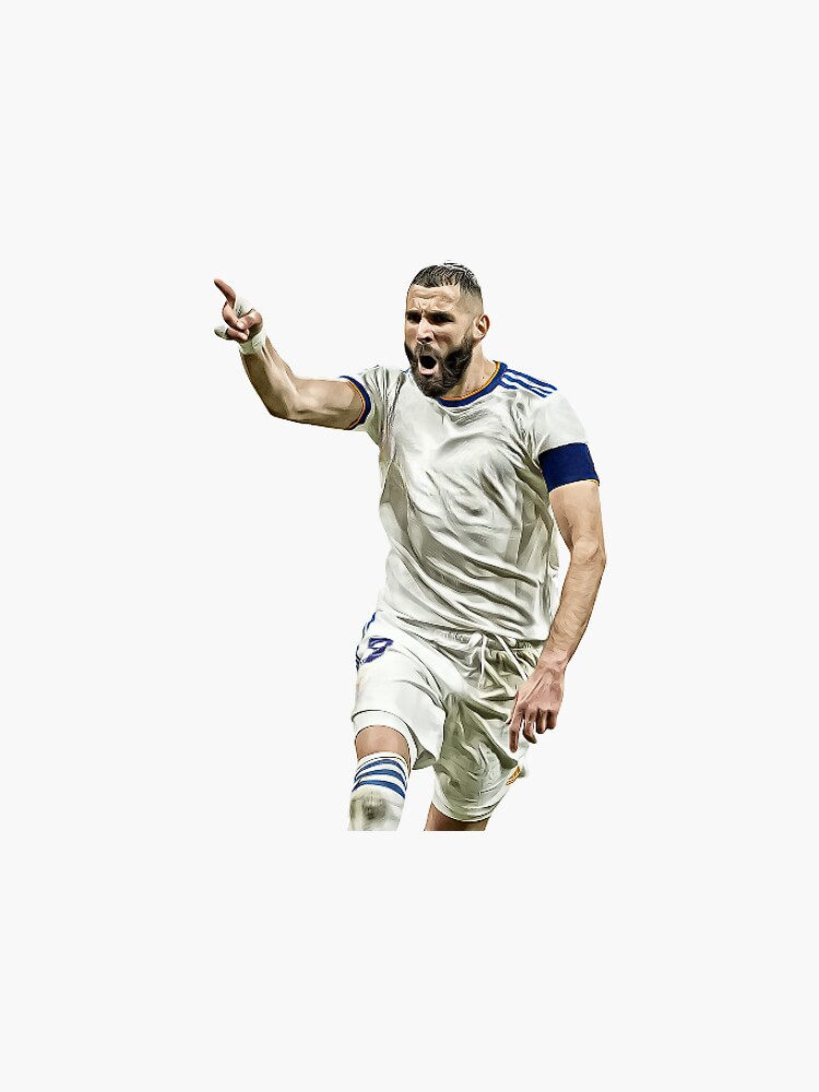 "Benzema Draw" Sticker for Sale by MoreDesignStore | Redbubble