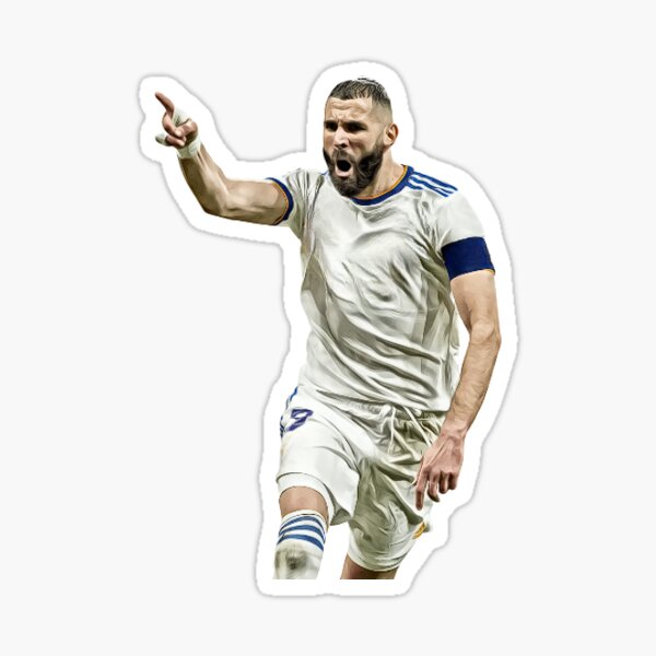 "Benzema Draw" Sticker for Sale by MoreDesignStore | Redbubble