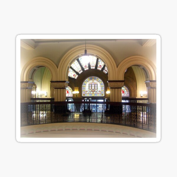 "QVB......Sydney Aus" Sticker by LindaB | Redbubble