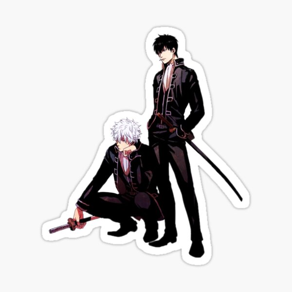 "hijikata - Gintama" Sticker for Sale by LittleDelta | Redbubble