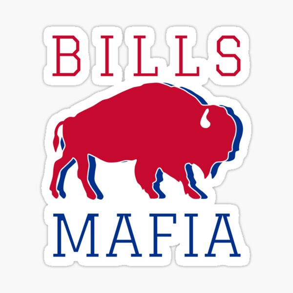 "Buffalo Bills Mafia New York Football Team " Sticker for Sale by ...