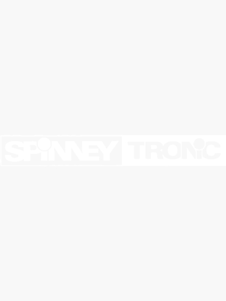 "Spinney Tronic logo" Sticker for Sale by circuitsnap | Redbubble