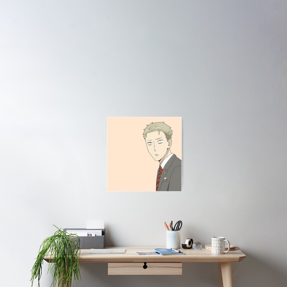 "Loid forger shocked" Poster for Sale by Akuma-san | Redbubble