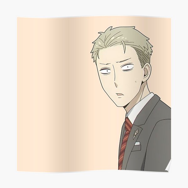 "Loid forger shocked" Poster for Sale by Akuma-san | Redbubble