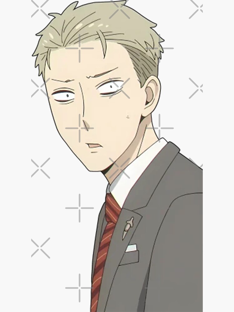 "Loid forger shocked" Sticker for Sale by Akuma-san | Redbubble