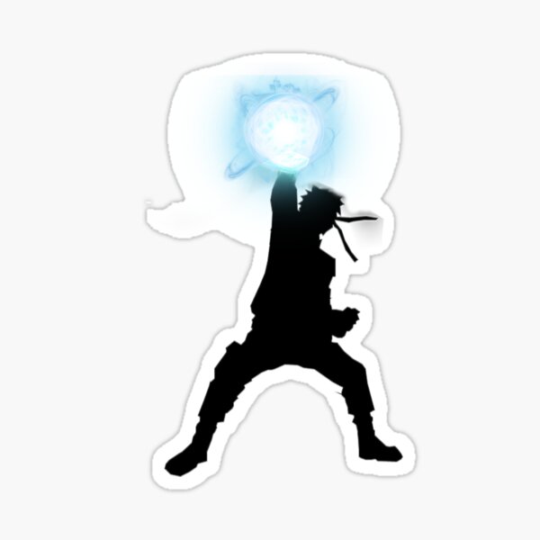 "Rasengan" Sticker for Sale by Simplement000 | Redbubble