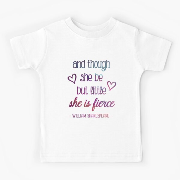 "She is Fierce" Kids T-Shirt for Sale by Jennstuff | Redbubble