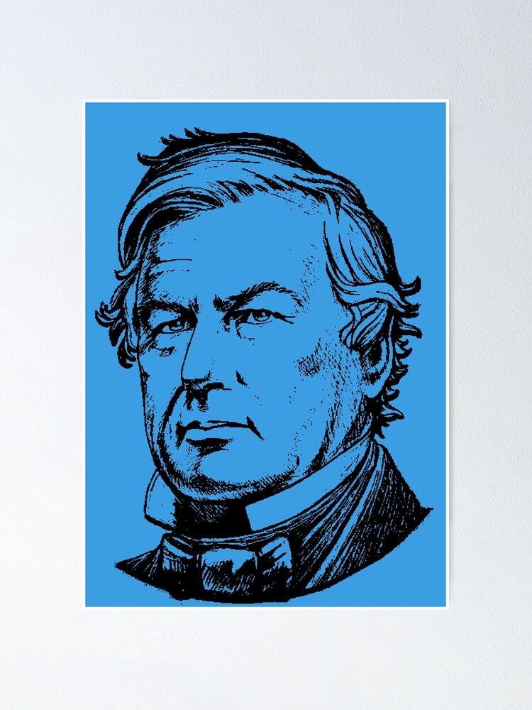 "MILLARD FILLMORE-13TH U.S PRESIDENT" Poster by IMPACTEES | Redbubble