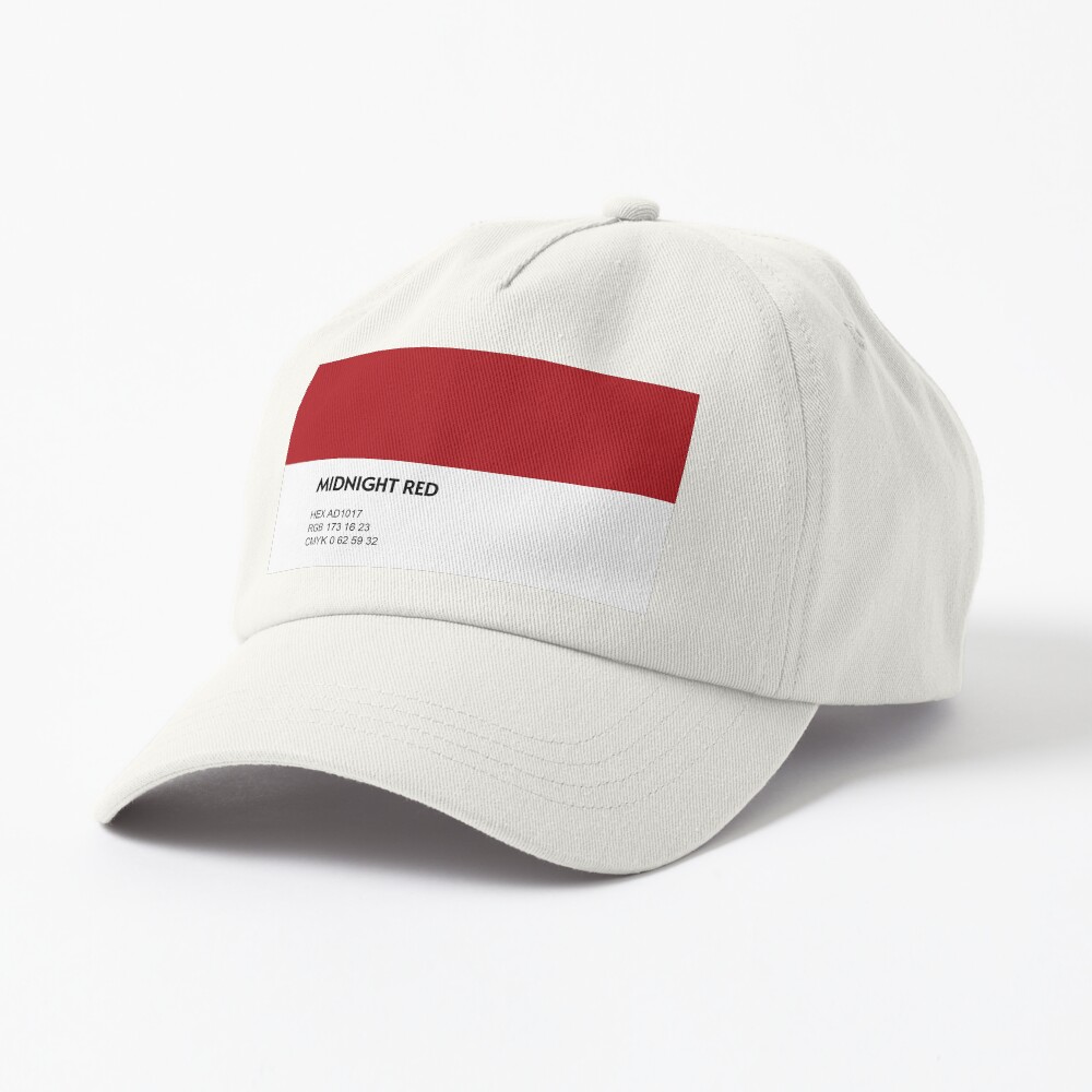 "Midnight Red - Dark Red - Color Pantone Colour Design" Poster for Sale ...