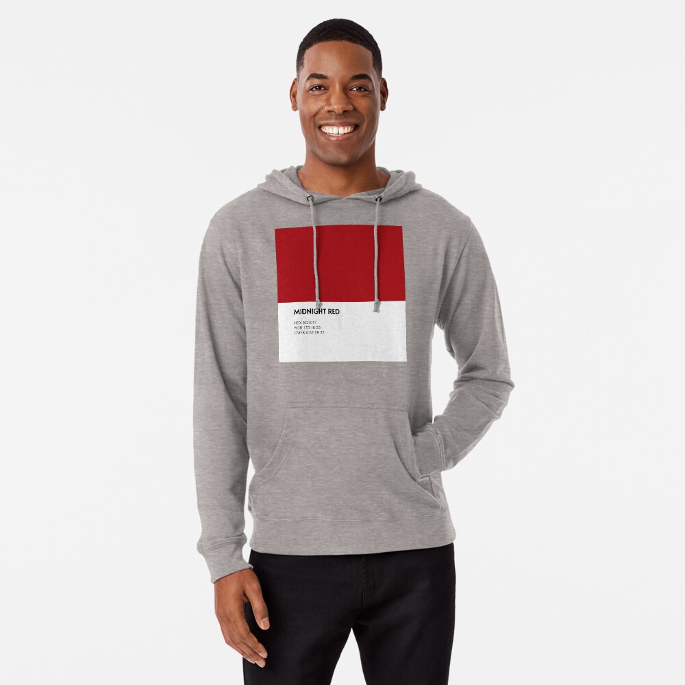 "Midnight Red - Dark Red - Color Pantone Colour Design" Poster for Sale ...