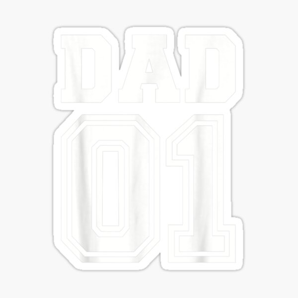 "Dad 01" Sticker by RikkiWeekes | Redbubble