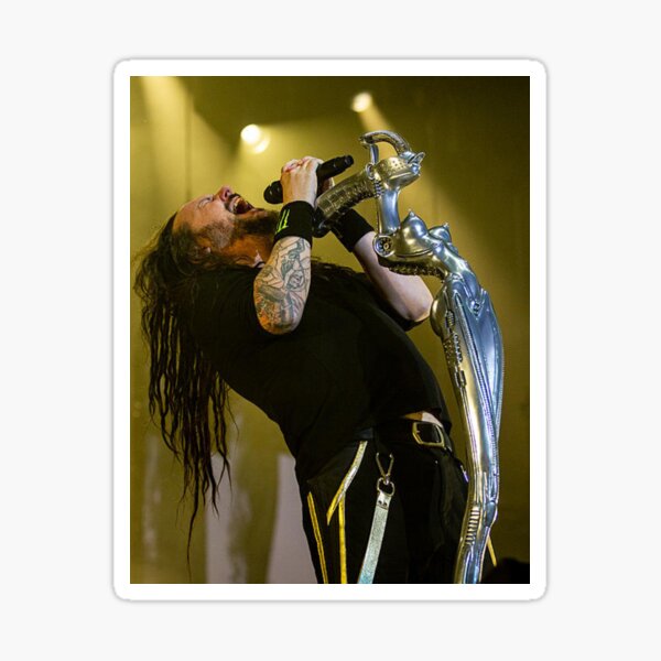 " Jonathan Davis" Sticker by monstersart1 | Redbubble