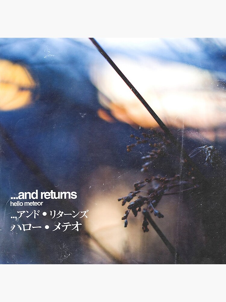 "hello meteor - ...and returns" Poster for Sale by slowrotation | Redbubble