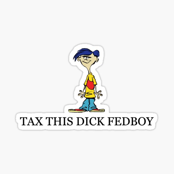 "TTDFB" Sticker for Sale by TaxThisFedBoy | Redbubble