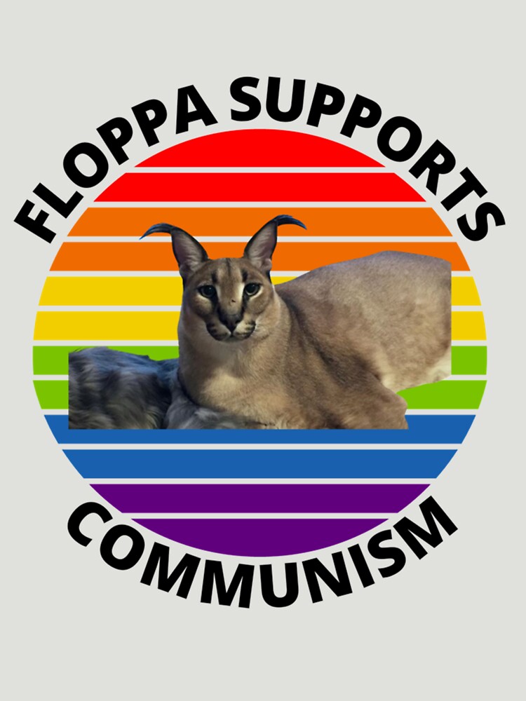 "Big Floppa My Beloved Caracal Meme " T-shirt for Sale by Slavi-ART ...