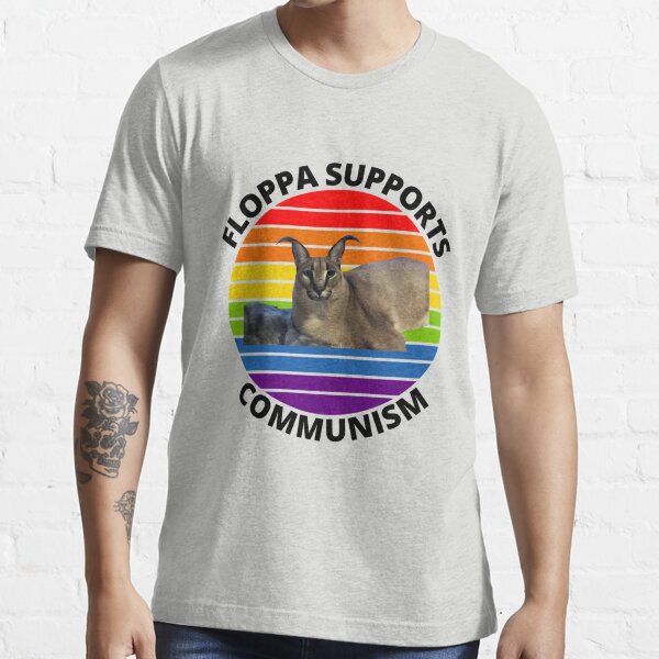 "Big Floppa My Beloved Caracal Meme " T-shirt for Sale by Slavi-ART ...