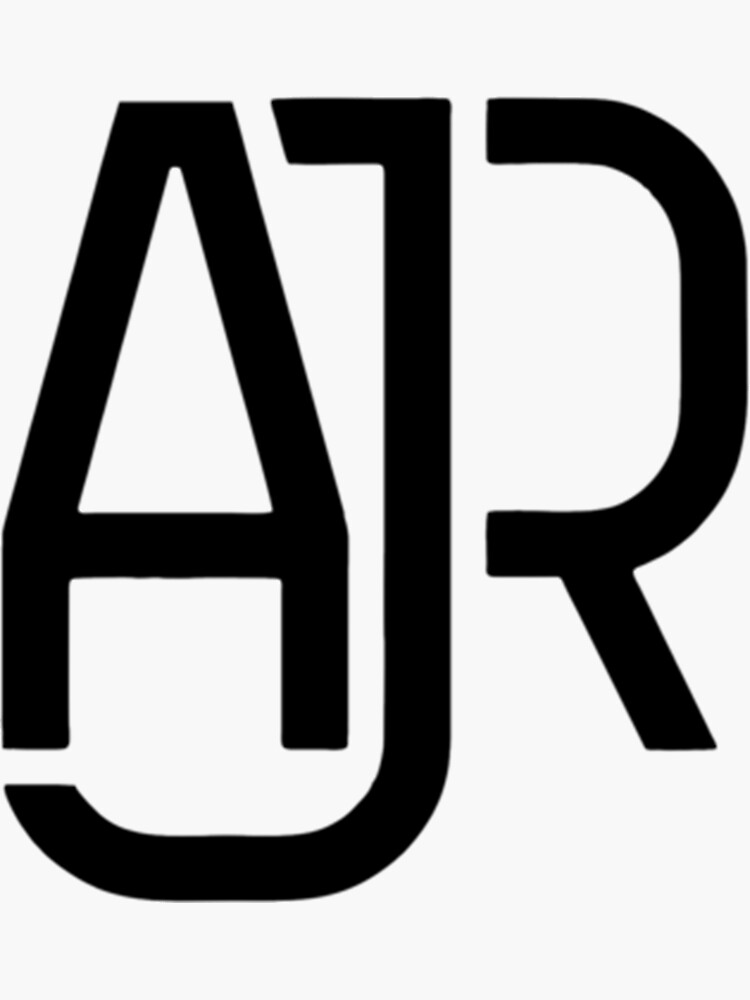 "Ajr Band Logo" Sticker for Sale by carleigham | Redbubble