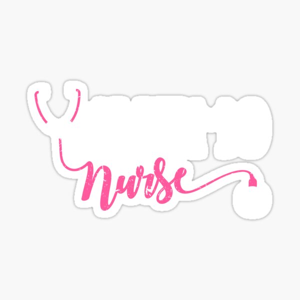 "Chemo Nurse Chemotherapy Oncology Cancer Treatment RN" Sticker by ...